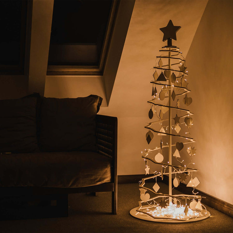 Foldable Plywood Tree (large). Sustainable product