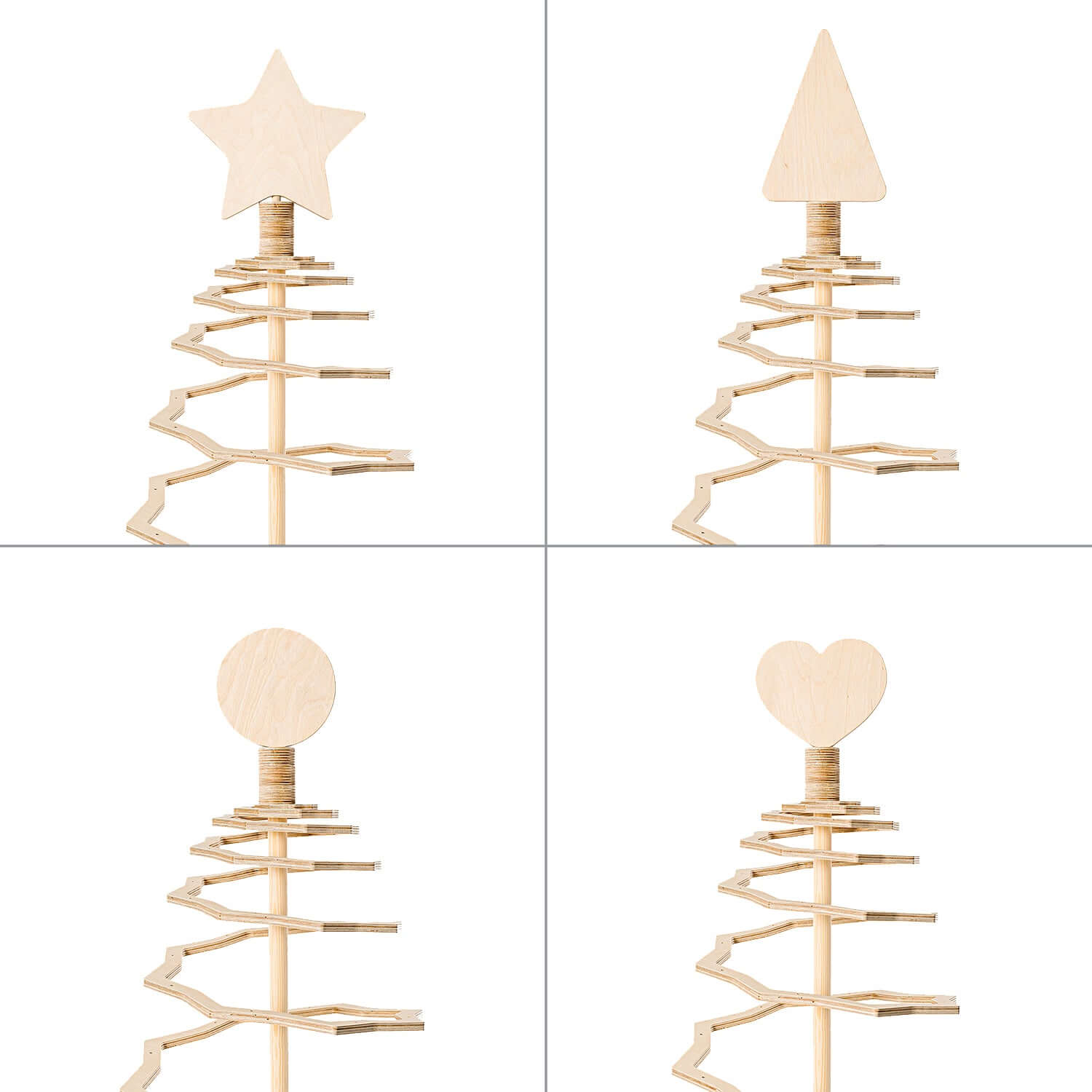 Foldable Plywood Tree (large). Sustainable product